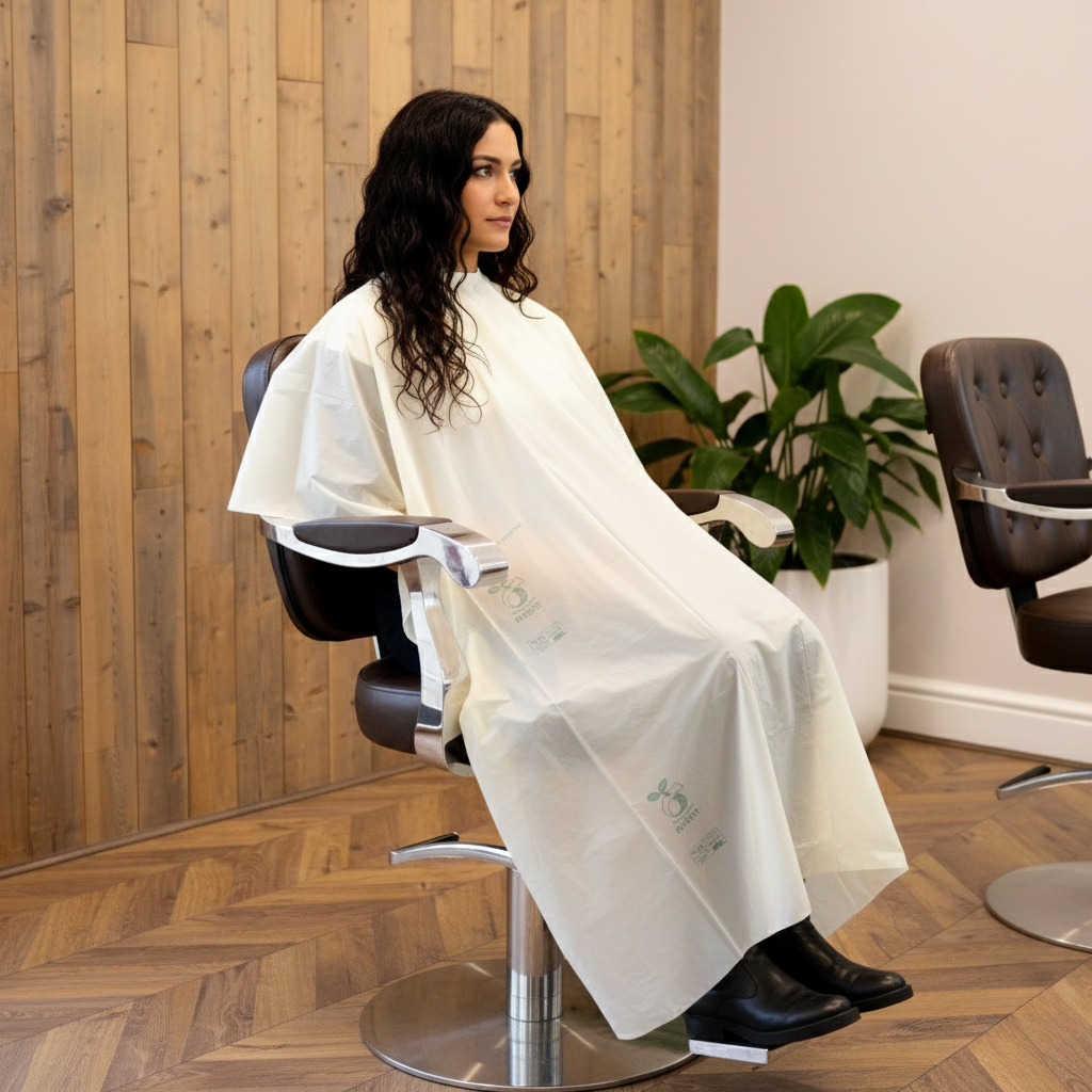 Disposable Salon Capes | 100% Biodegradable Salon Gowns | Scrummi